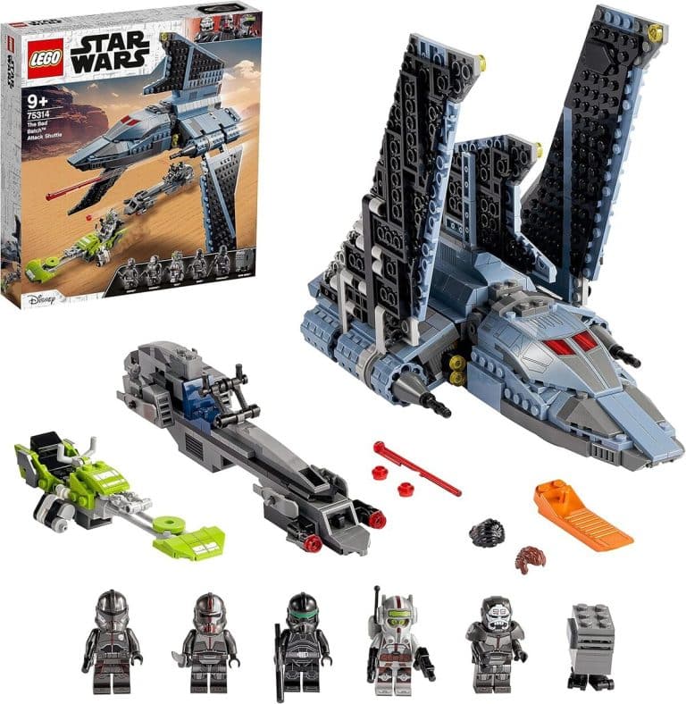 Test : lEGO 75314 navette Bad Batch Star Wars enfants 9+